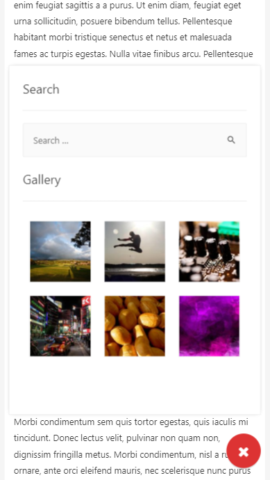 Ultimate floating widgets - Wordpress Plugins - Aakash Web